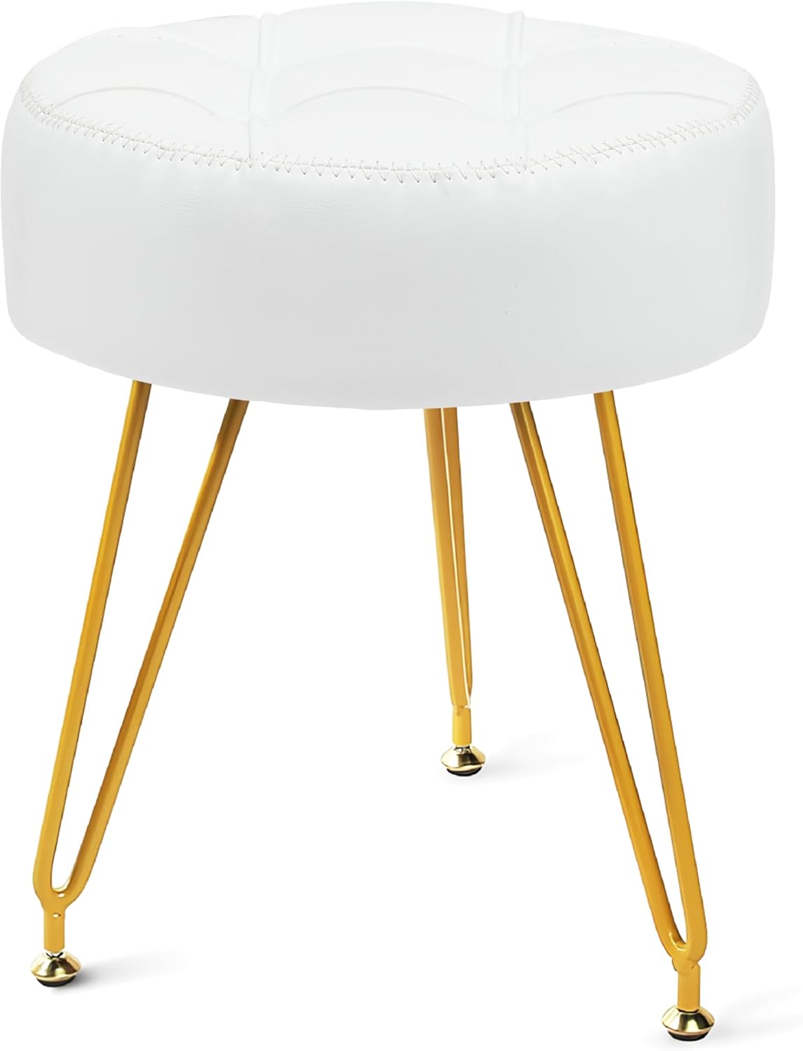 Amazon.com: Brosseatful Vanity Stool, Round Ottoman, Small Stool, Side ...