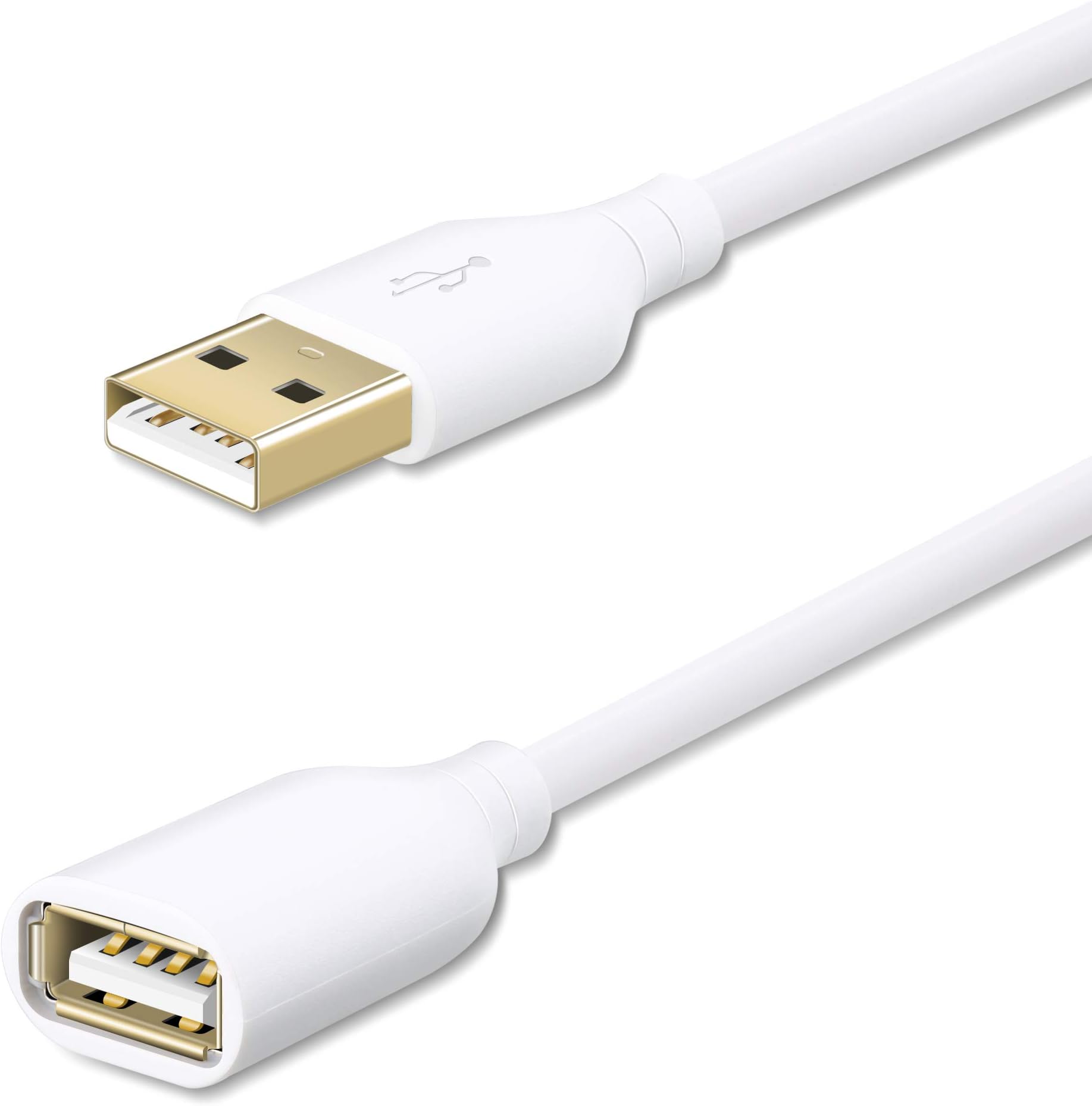 Amazon.com: LORDTRONICS Long USB Extension Cable 10FT USB Extender USB ...