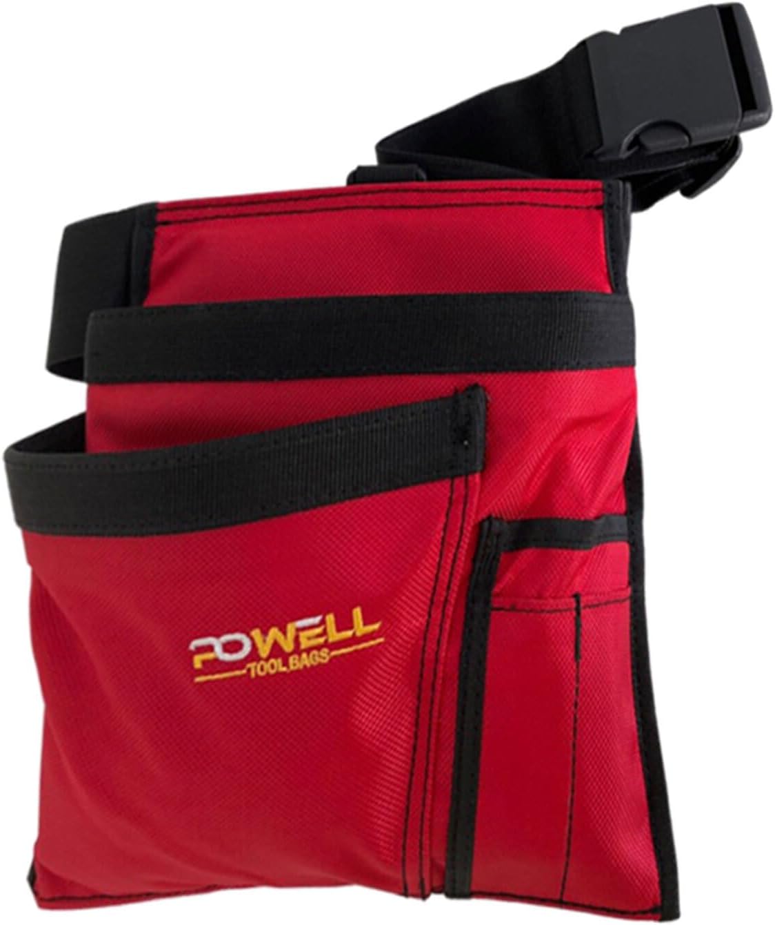 Amazon.com: Powell 5 Pocket Single Sided Tool Bag Belt - Heavy-Duty ...