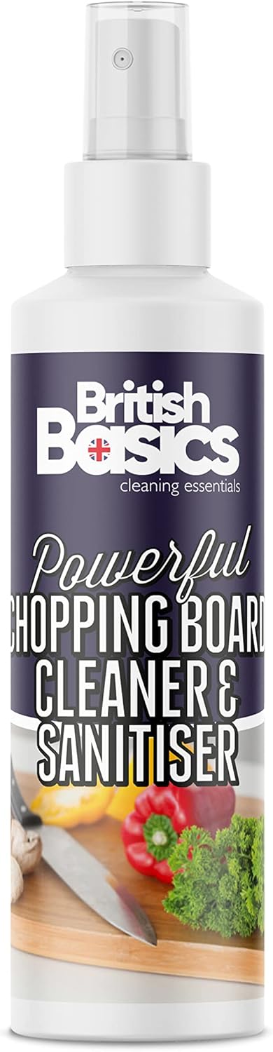 BritishBasics Chopping Board Cleaner and Sanitiser | Removes Dirt ...