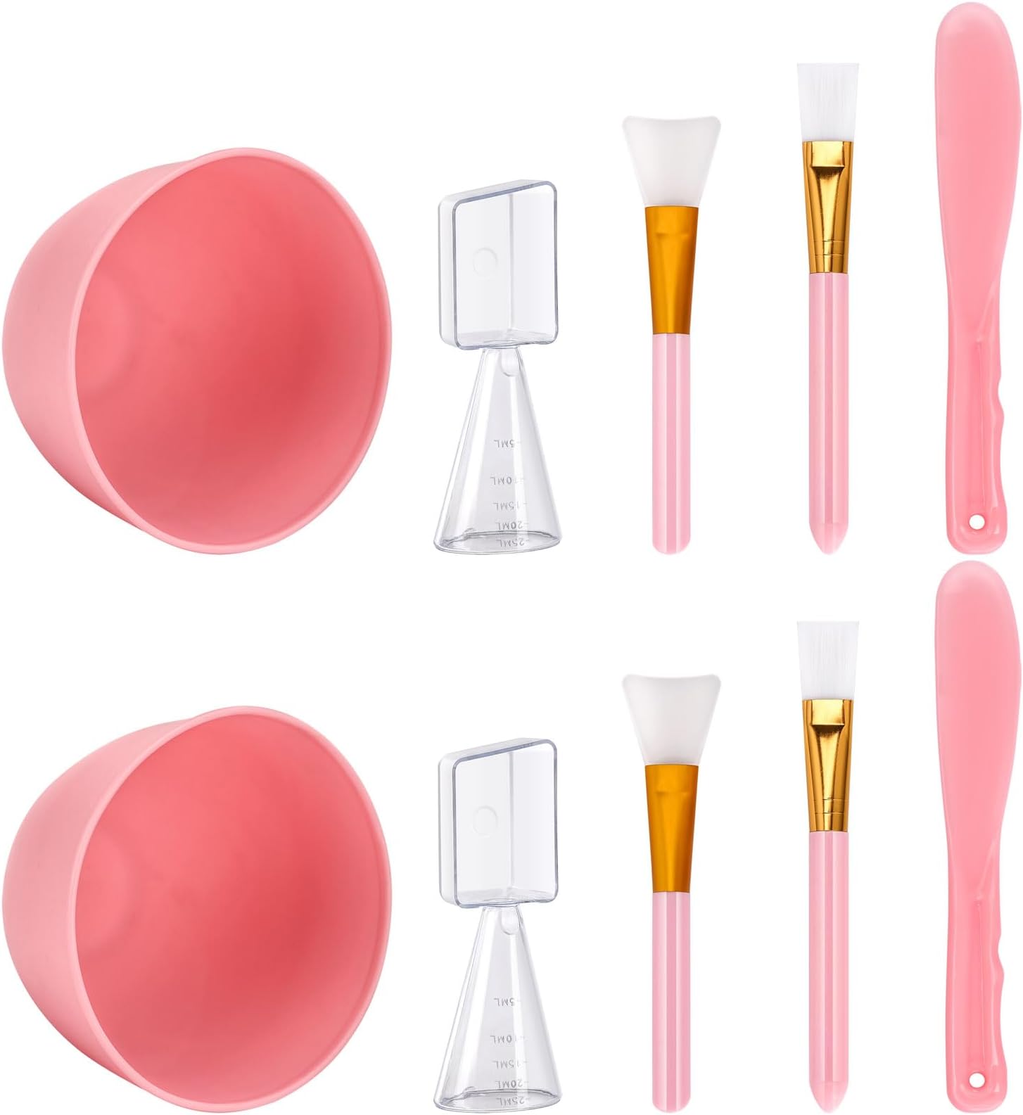 Amazon.com : Tecbeauty Face Mask Mixing Bowl Set, 10 Pcs DIY Facemask ...