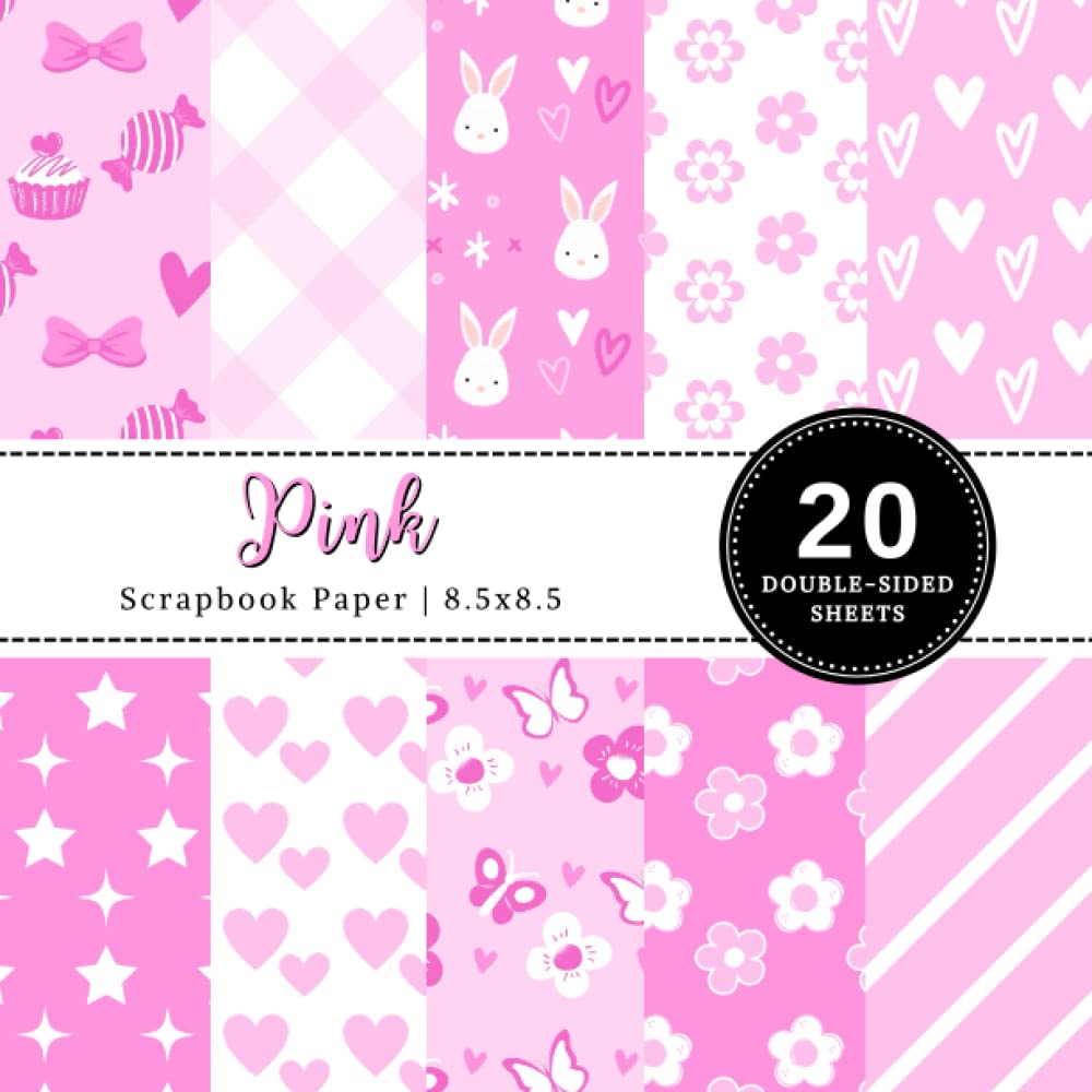 Baby Pink Scrapbook Paper Scrapbooking Supplies | Hobbycraft