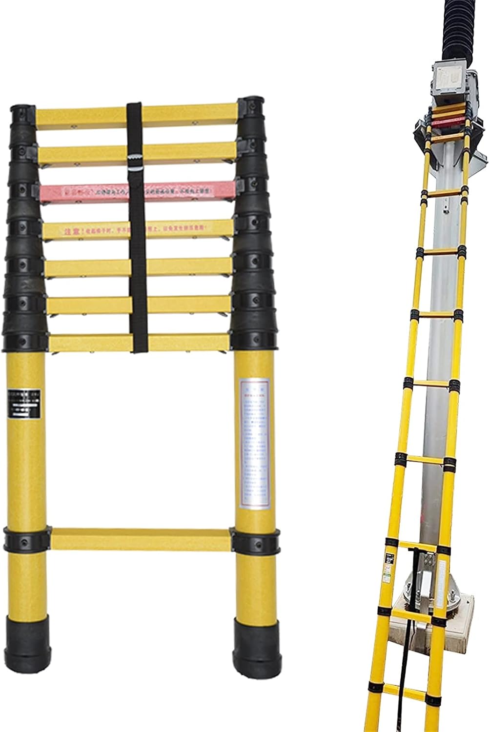 Amazon.com: MIDUNU Extra Long Insulation Extension Ladder for ...