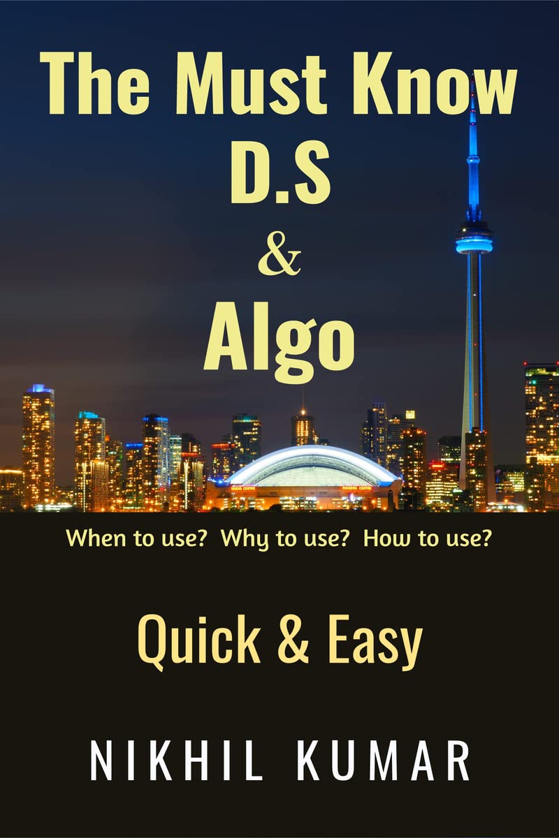 Buy The Must Know DS & Algo Concepts [Paperback] Nikhil Kumar Book ...