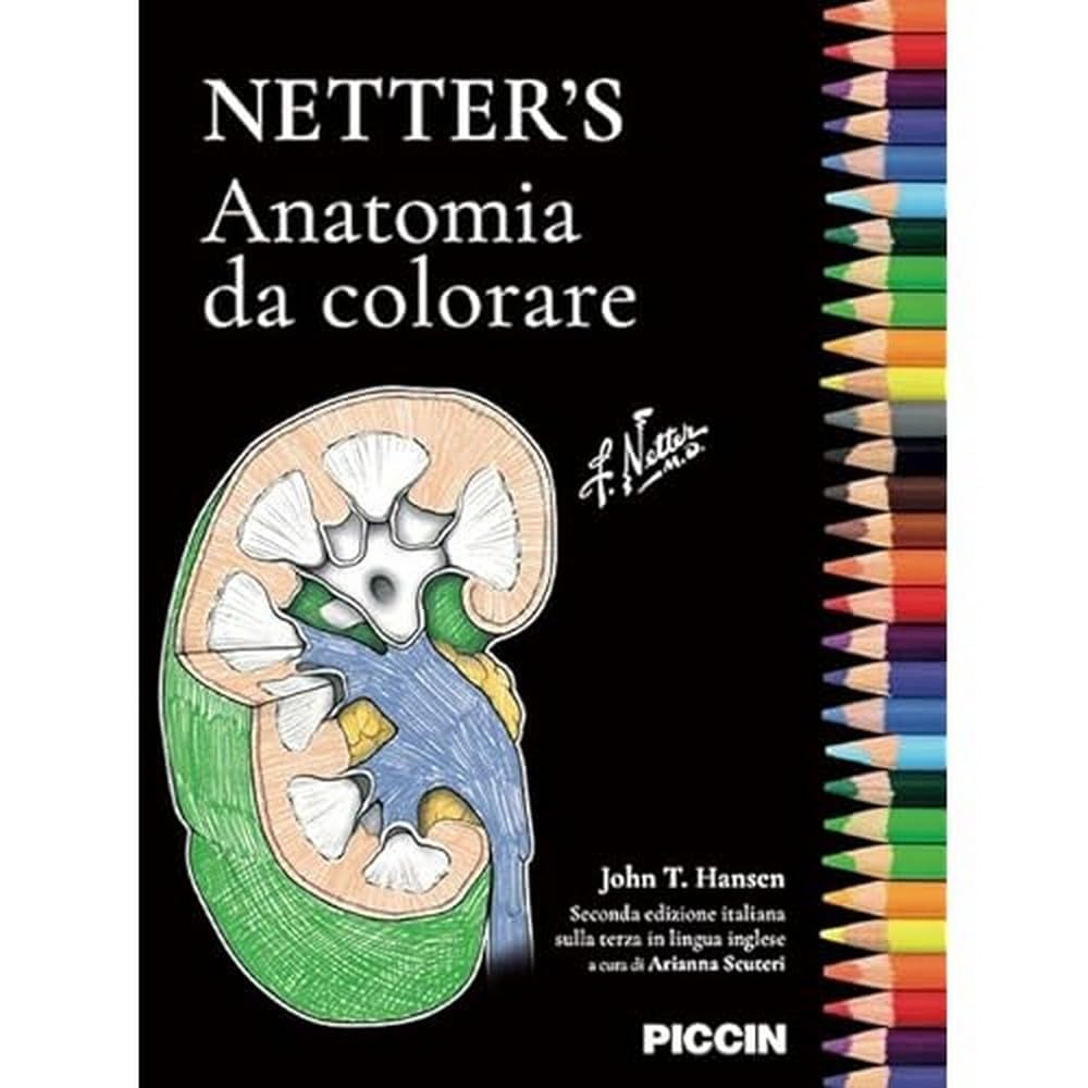 Piccin Nuova Libraria S.p.A. Netter's. Anatomia da colorare : Hansen ...