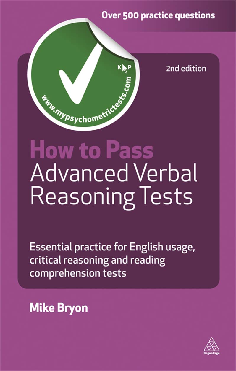 How to Pass Advanced Verbal Reasoning Tests: Essential Practice for ...