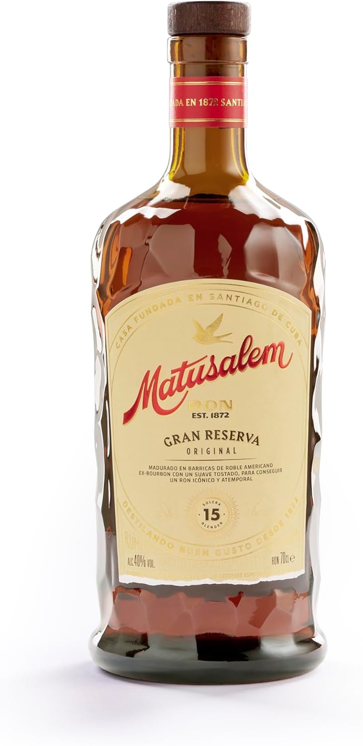 Ron Matusalem - Ron Añejo - Gran Reserva 15 años - Botella 700 ml ...