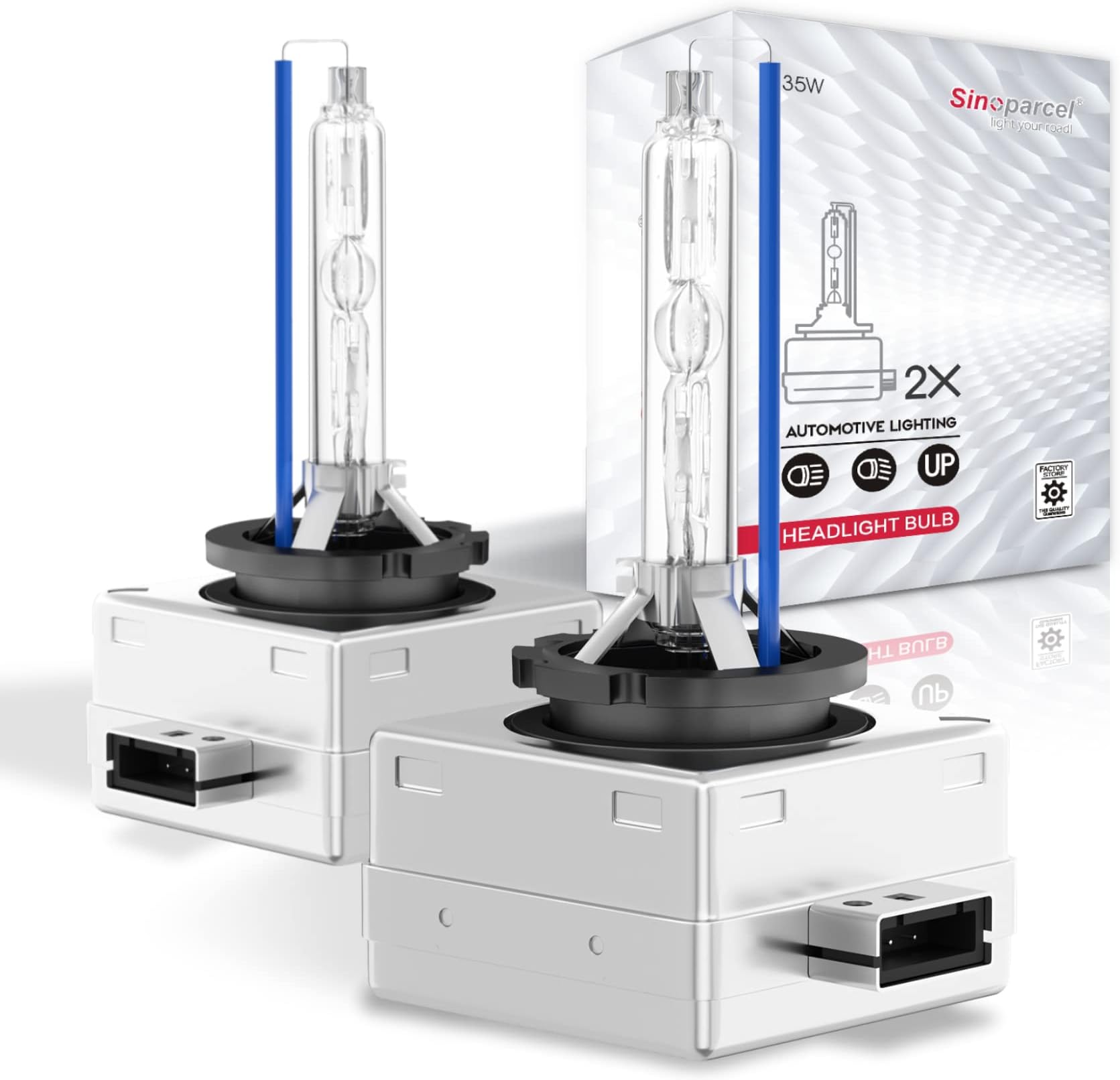 Osram 66548 D8S Xenon 25W XENARC, Folding Box (1 lamp),Light Blue ...