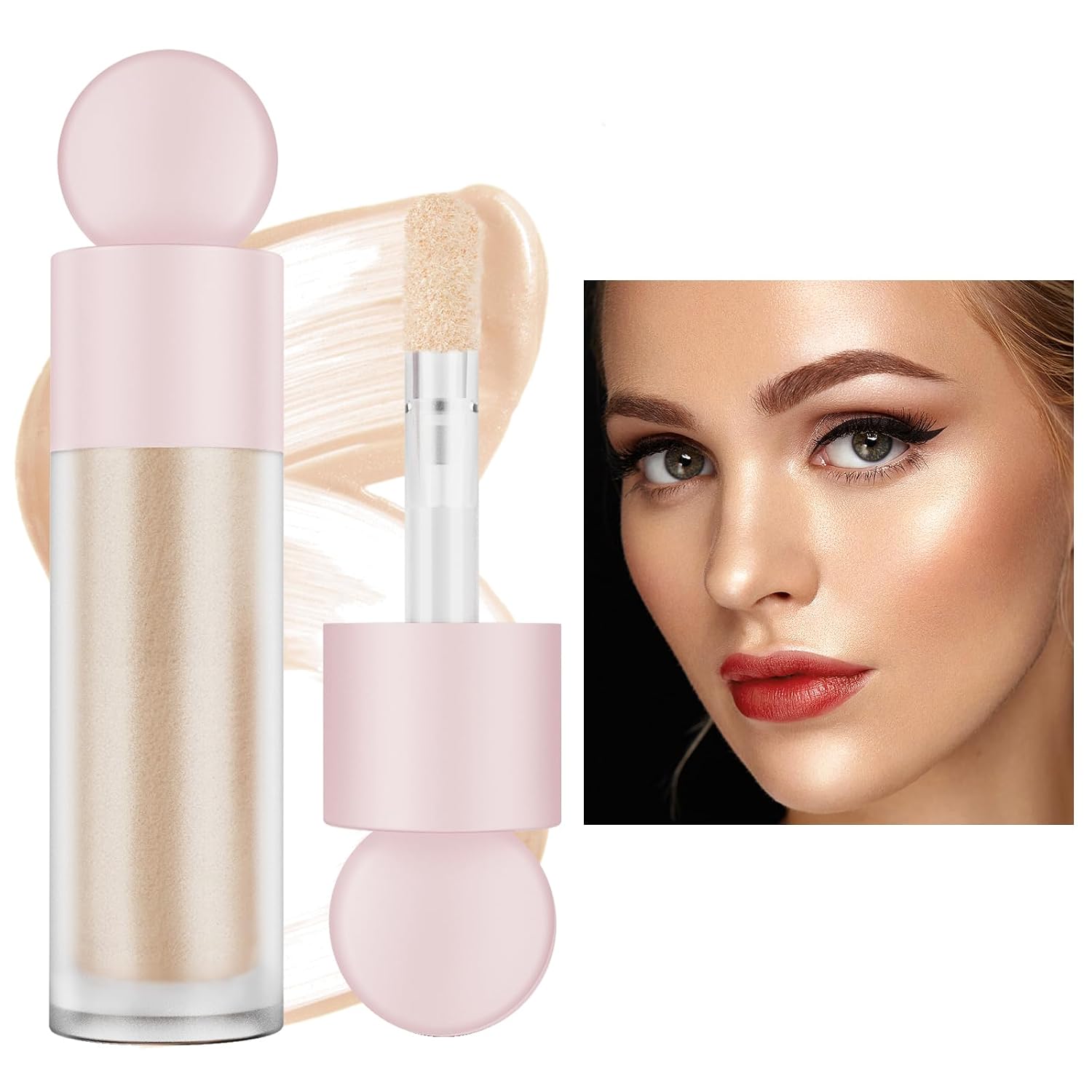 Amazon.com: Silvercell Liquid Highlighter Natural Brightening For Face ...