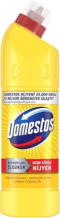 Domestos Limon Ferahlığı Mikrop Öldürücü Çamaşır Suyu 750 mL : Amazon ...