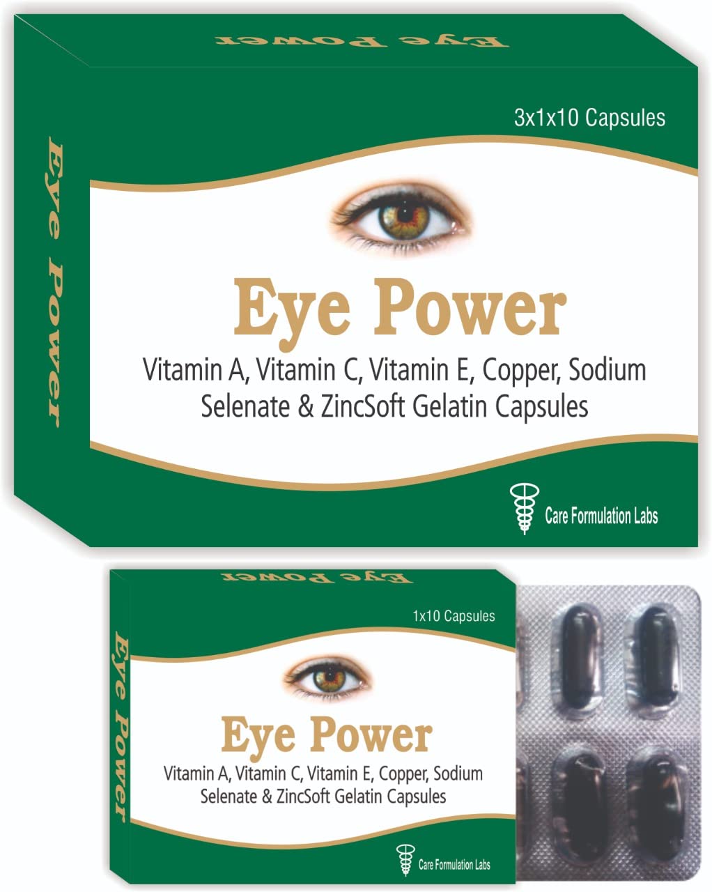 Buy Eye Power Softgel Capsule Good for Eye (Pack of 5 Box) Online at ...