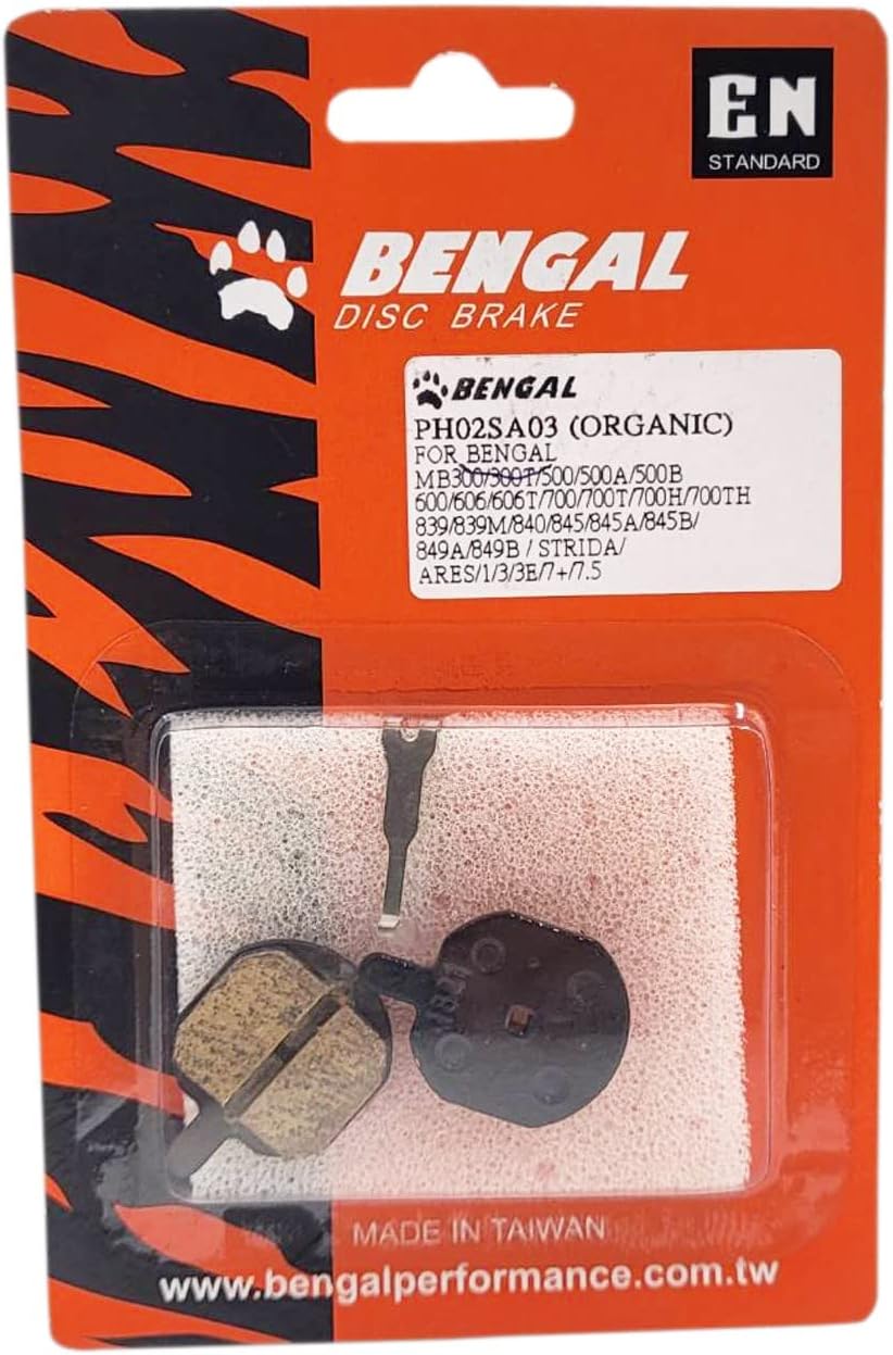 Bengal Bike Disc Brake Pads Fits Bengal MB/ARES Series Brake System ...