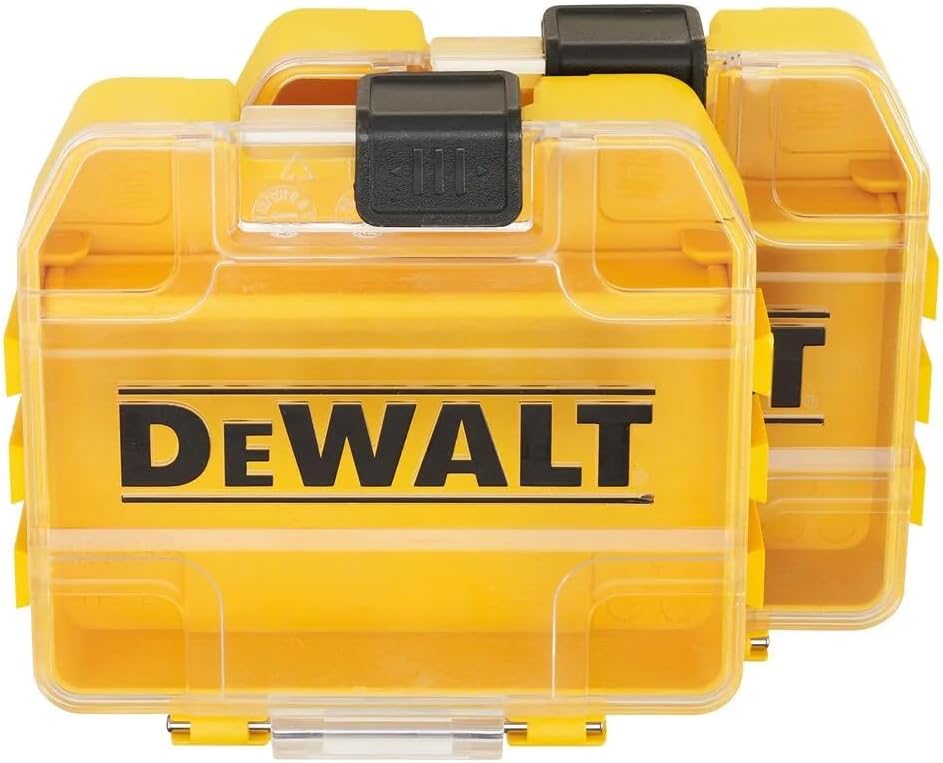 DeWalt Small Bit Storage Case Double Pack : Amazon.co.uk: DIY & Tools