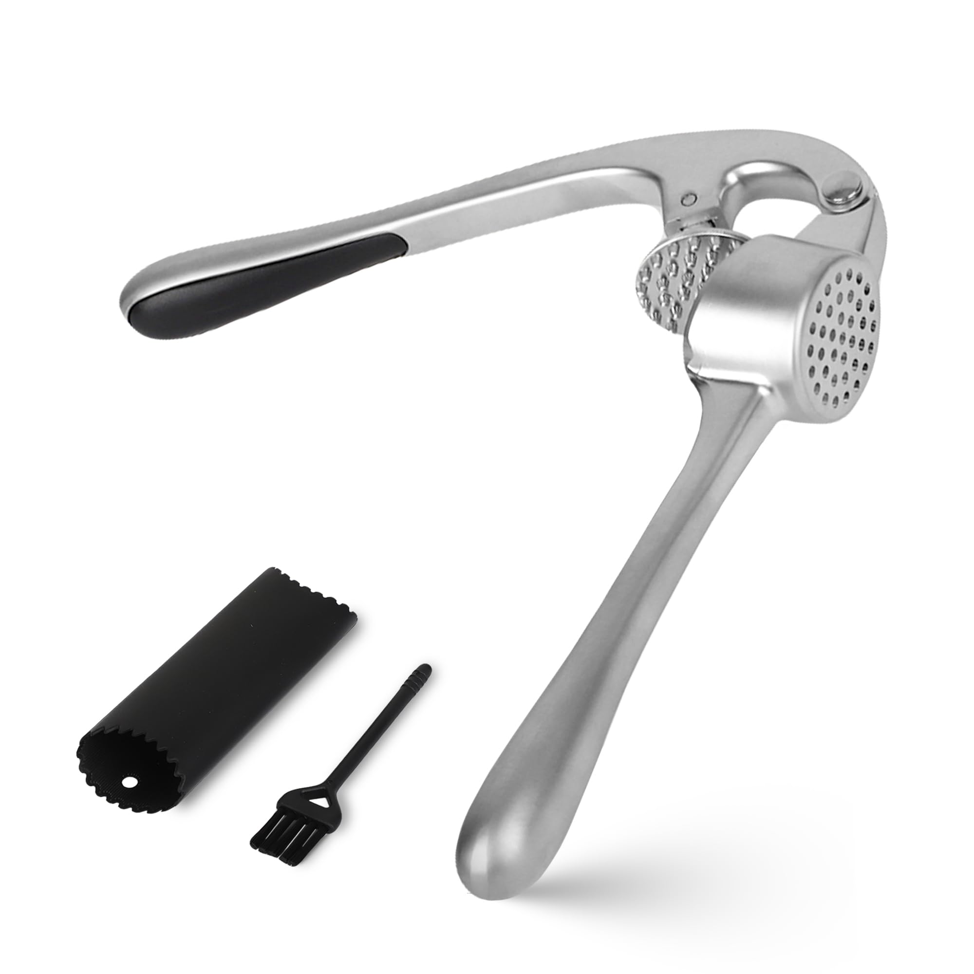 Amazon.com: Garlic Press – Stainless Steel – One Handed, Easy Squeeze ...