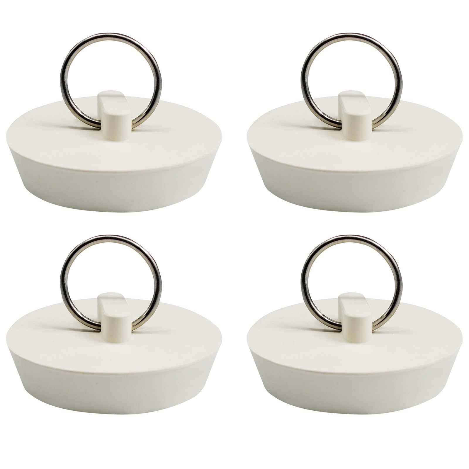 Amazon.com: AUXBC Rubber Tub Stopper 4 Pieces, Drain Stoppers, Sink ...