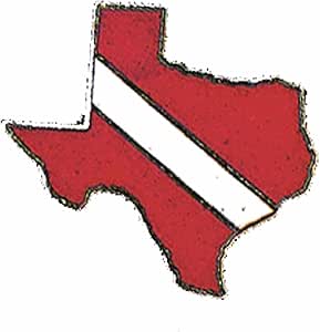 Amazon.com: TRIDENT Texas State Pin : Clothing, Shoes & Jewelry