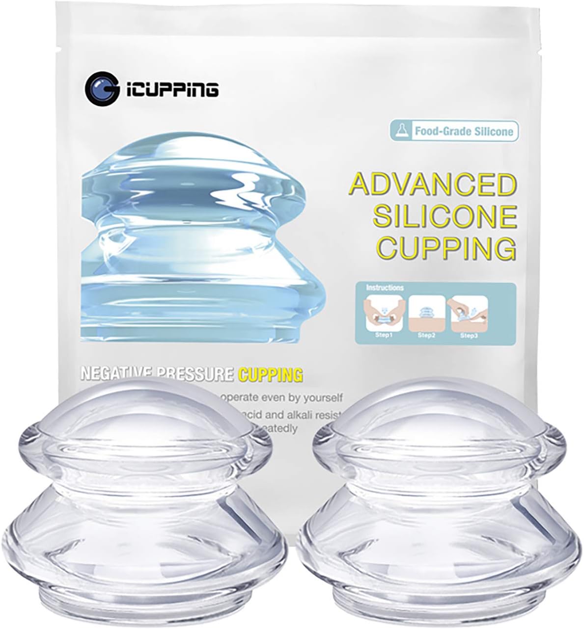 Amazon.com: Cupping Therapy Massage Sets - Silicone Vacuum Suction Cups ...