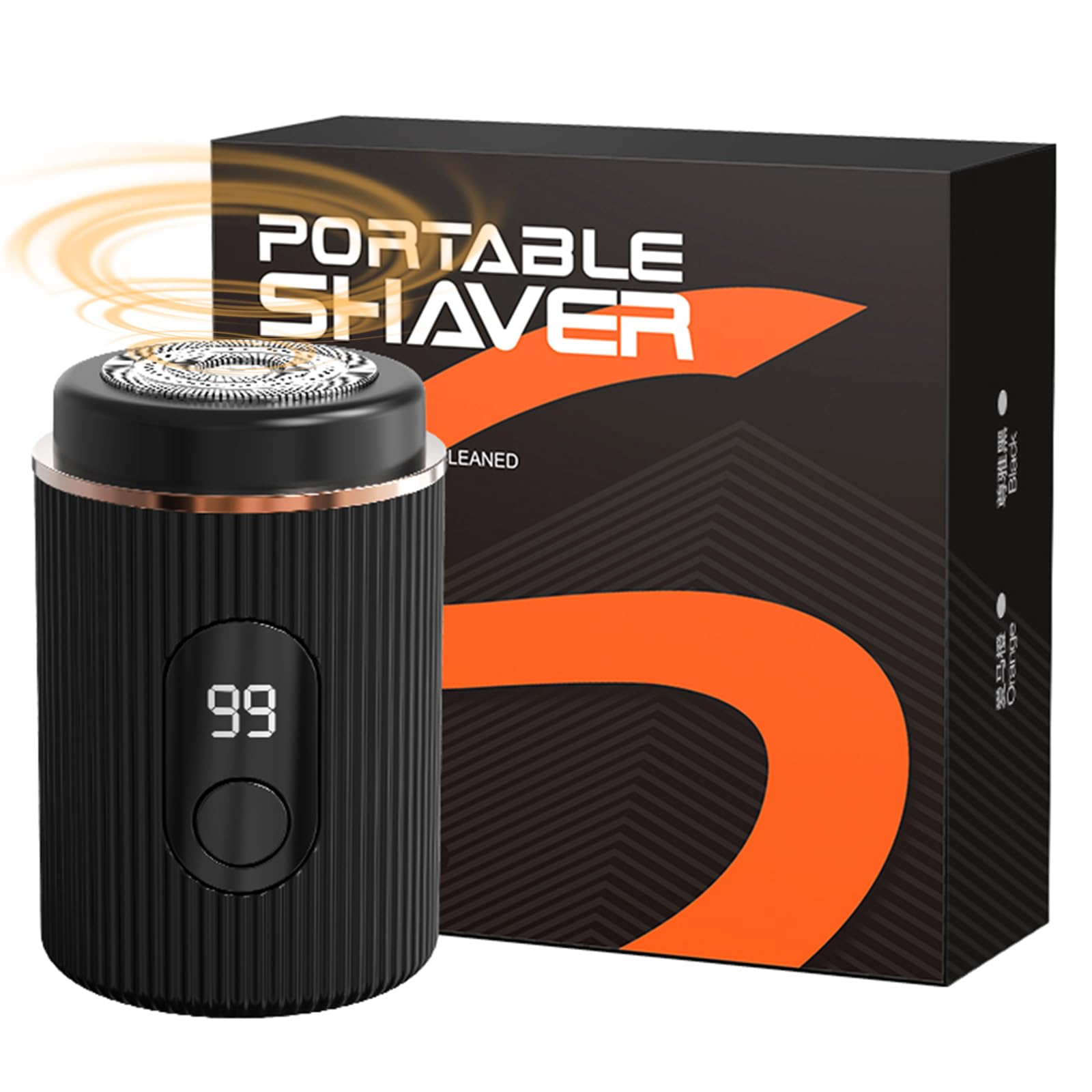 Amazon.com: Mini Electric Shaver for Men-Type-C Fast Charging with High ...