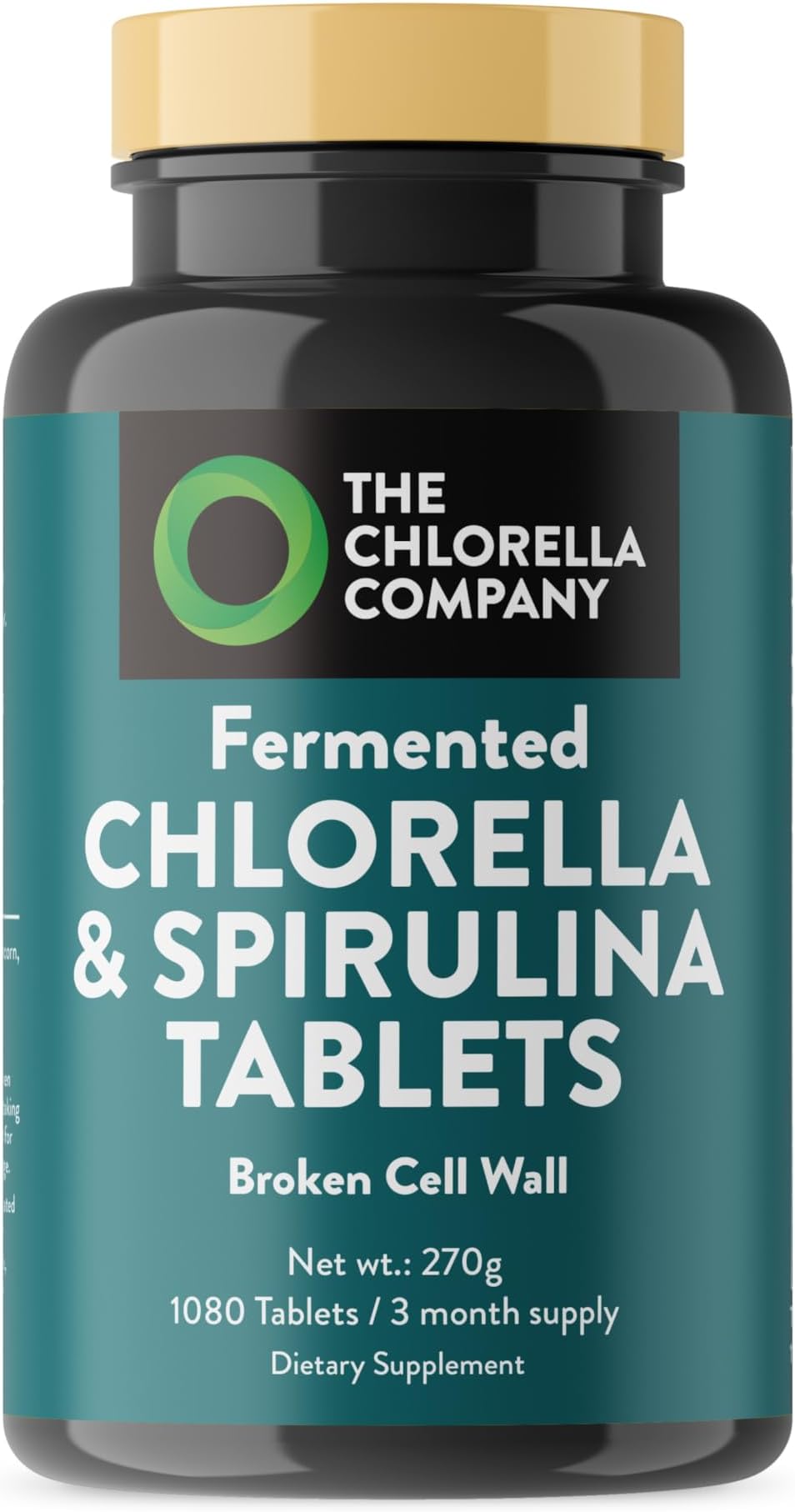 Amazon.com: Organic Spirulina Chlorella Tablets - 400 Count - 2-in-1 ...