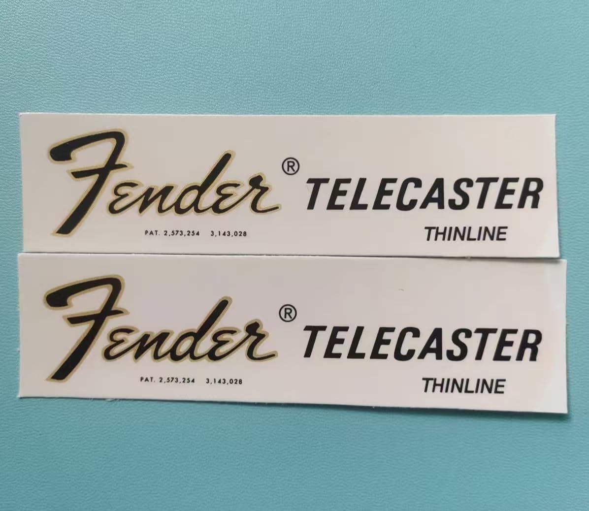 Amazon.com: Suitable For Fender Custom Tele Logo Water Transfer ...
