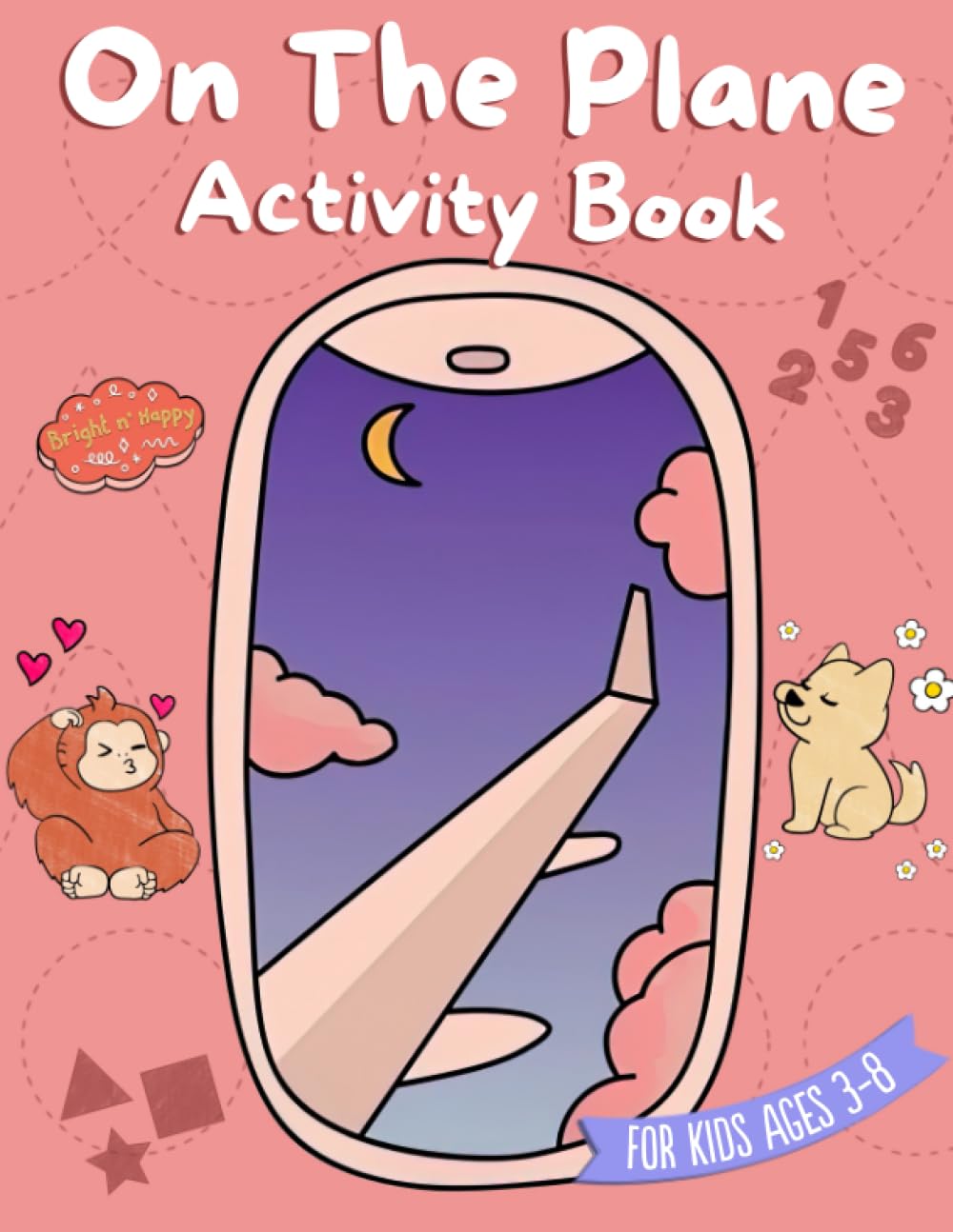 On The Plane Activity Book: Fun and Engaging Puzzles, Games, and ...
