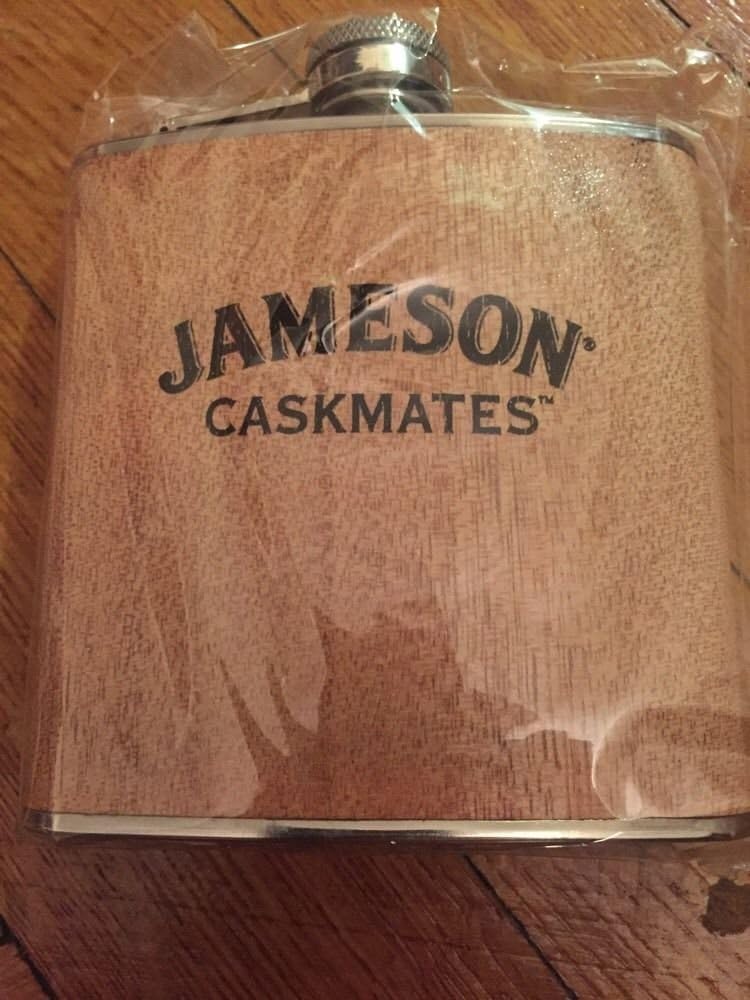 Amazon.com | Jameson Irish Whiskey Flask - Caskmates: Flasks