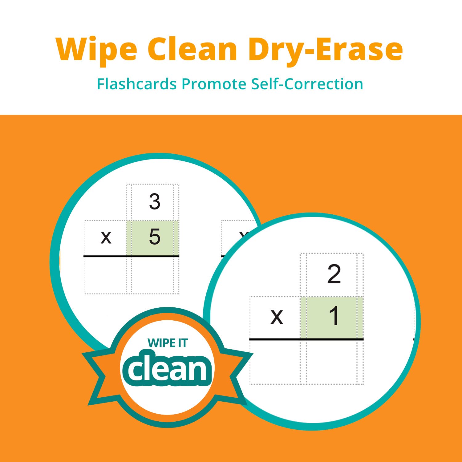 Snapklik.com : Channies Single Digit Multiplication Flashcards, 30 ...