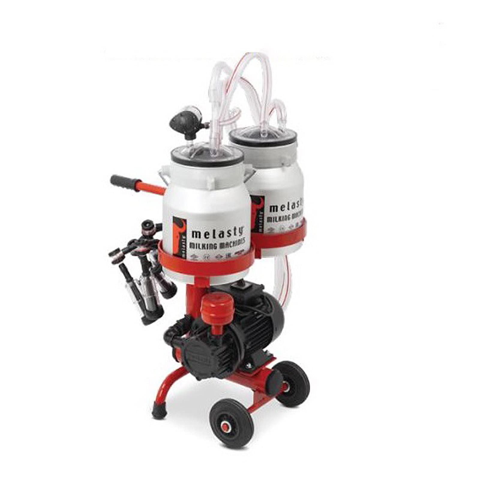 Melasty Double Milking Machine For Goats Electric Portable Farm Milking ...