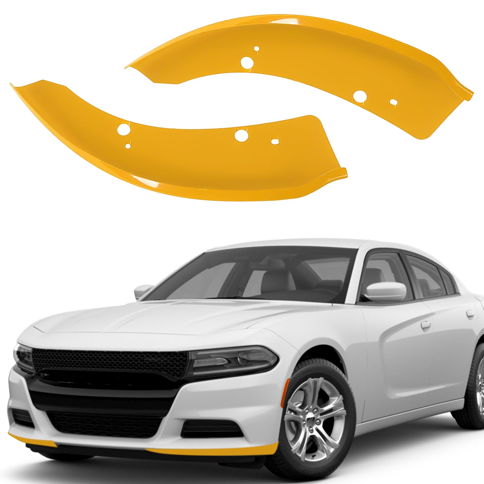 Charger With Yellow Lip Guards