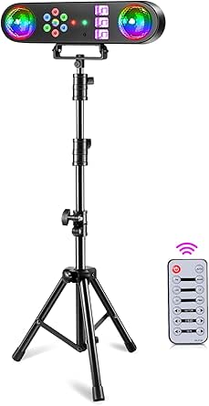 FODEXAZY Stage Lights with Stand, Disco Ball Party Light,5 in 1 Stage ...