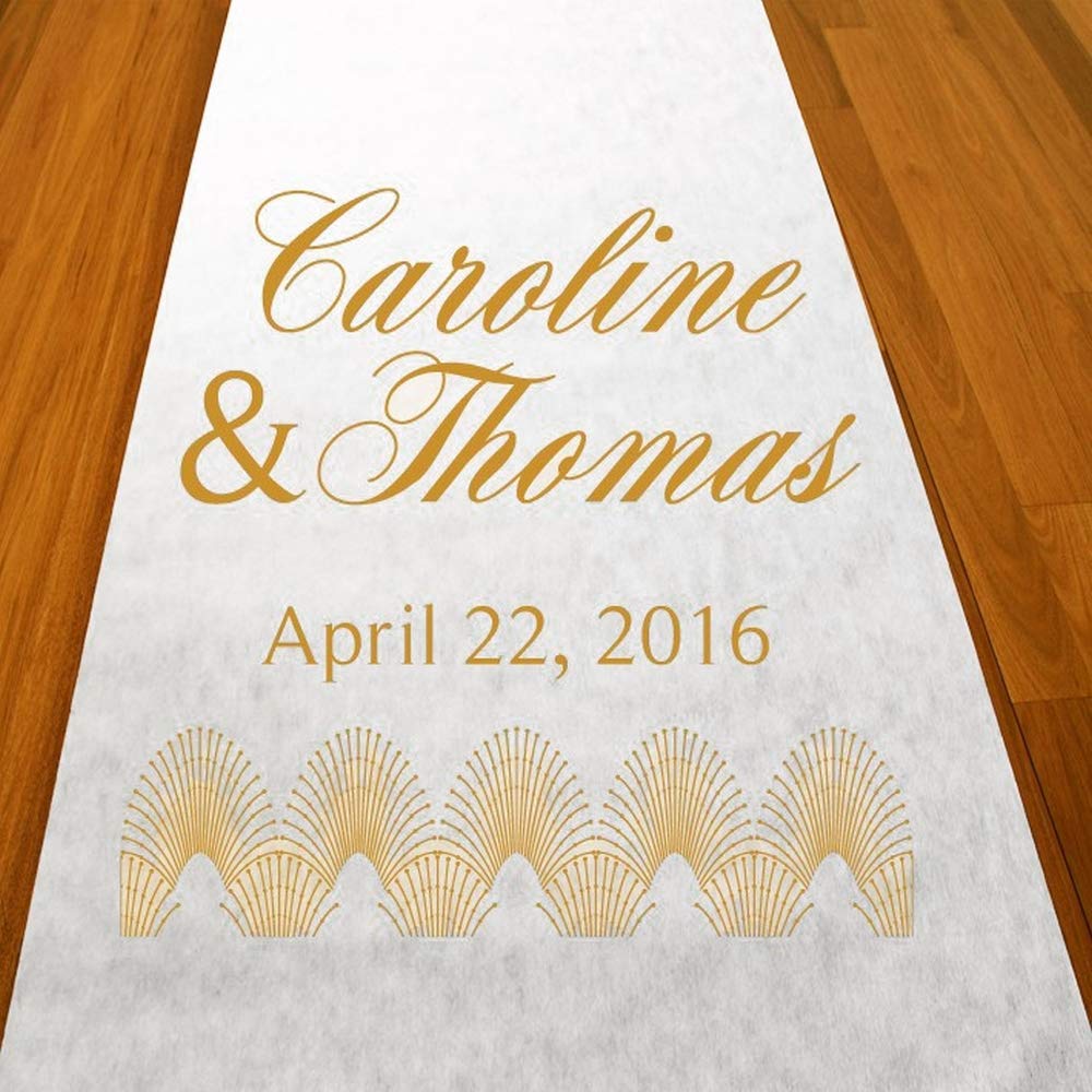 Personalized Wedding Runners