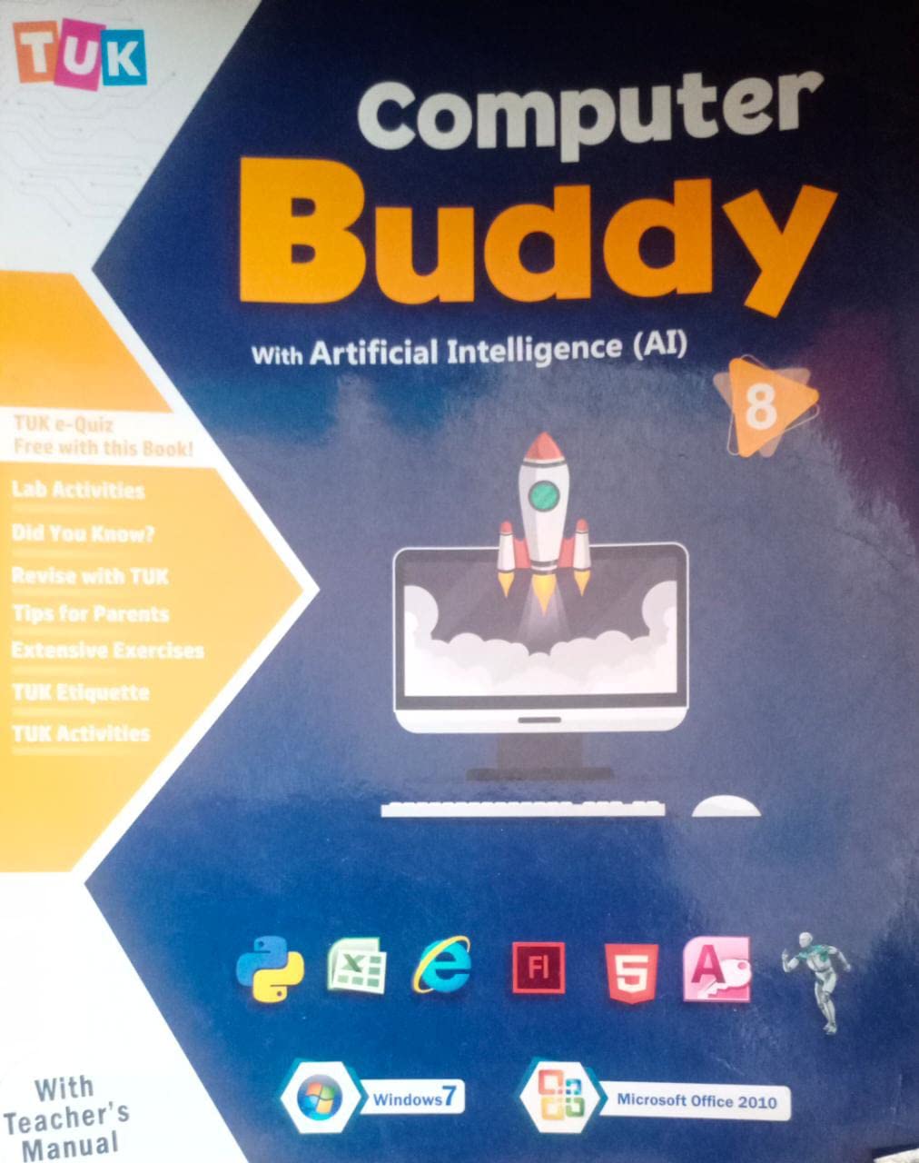 Tuk Computer Buddy Class 8 (S) : Artificial: Amazon.in: Books