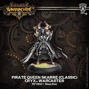 Amazon.com: Warmachine Cryx Warcaster Pirate Queen Skarre : Arts ...