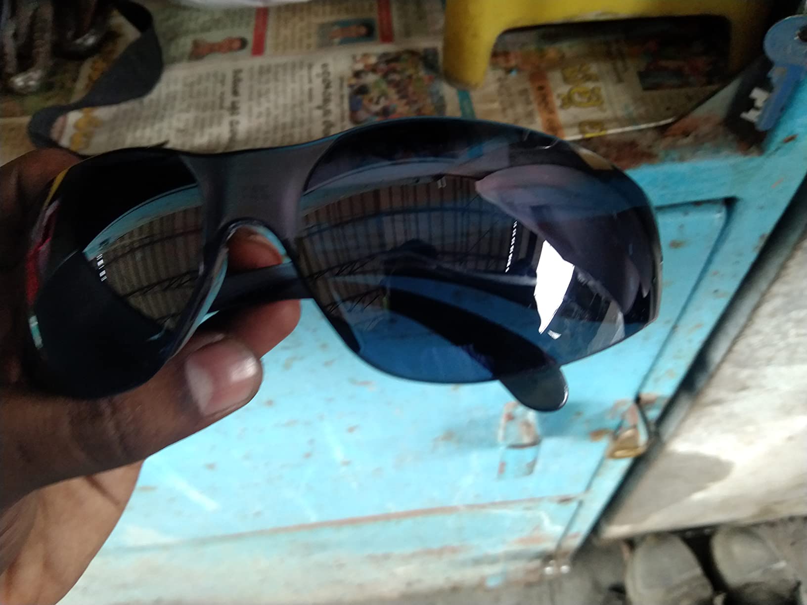 KARAM SAFETY GOGGLE ES001 BLACK (2 NOS SET) BY BALAJI TRADING CO ...