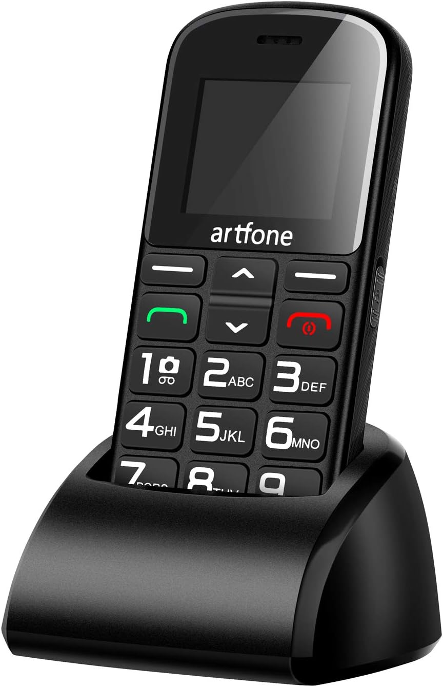 artfone CS182 Big Button Mobile Phone, Senior Unlocked Mobile Phone ...