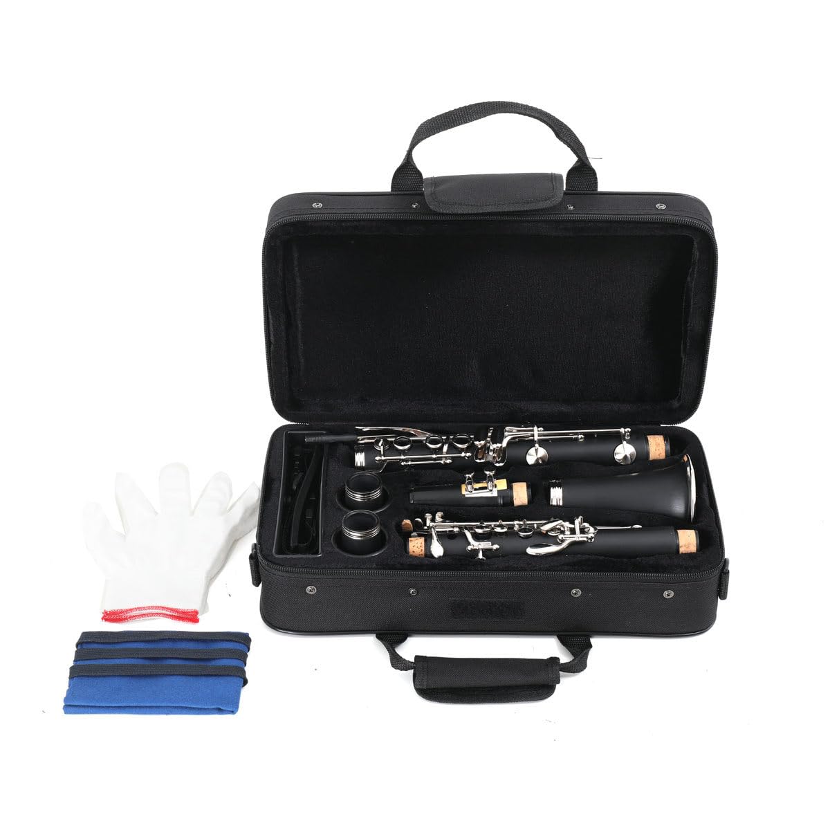 Amazon.com: QWEXOB Bb Clarinet (Black) - Band Clarinet for Beginner ...