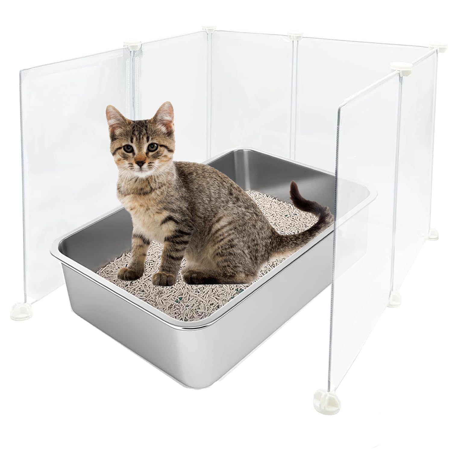 Cold Chain Monitoring KEYIDE Cat Litter Box Splash Guard - DIY Litter ...