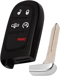 Amazon.com: GQ4-54T 433 Mhz 5 Button Keyless Entry Remote Key Fob for ...