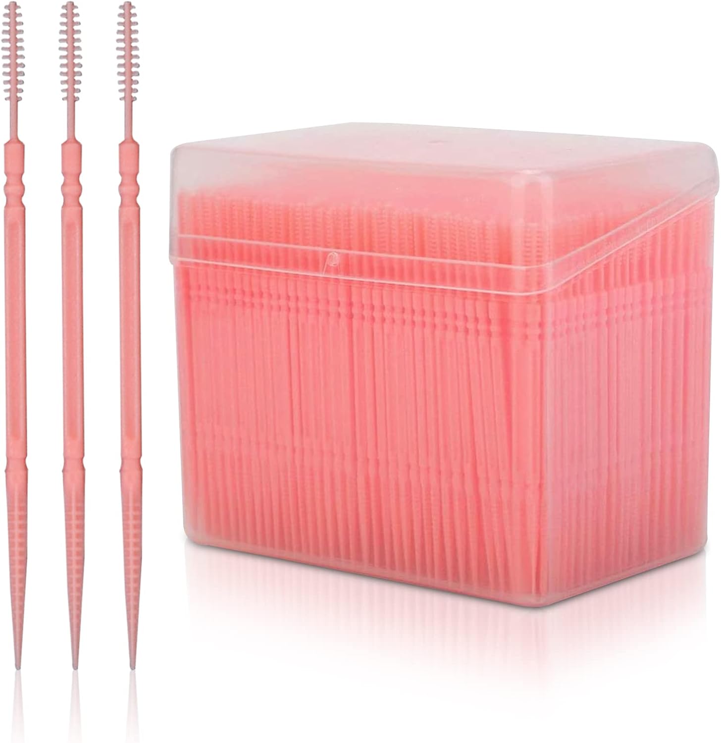 1100pcs Toothpicks,Double-Head Toothpick Multi-color Floss Pick ...