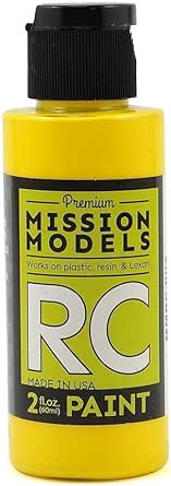 Amazon.com: Mission Models MMRC-004 Water-Based RC Paint, 2 oz Bottle ...