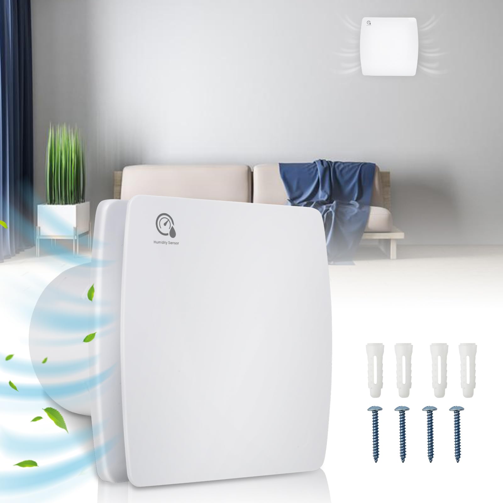 Keller Ventilator Mit Feuchtigkeitssensor