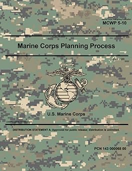 Marine Corps Warfighting Publication MCWP 5-10 Marine Corps Planning ...