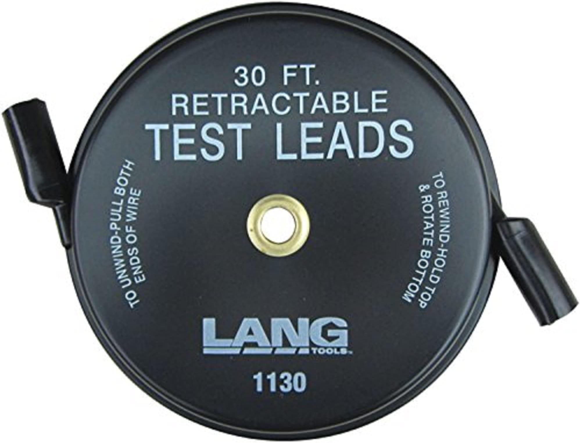 Amazon.com: Lang Tools (1129 Retractable Test Lead, black, 3 Leads X 10 ...