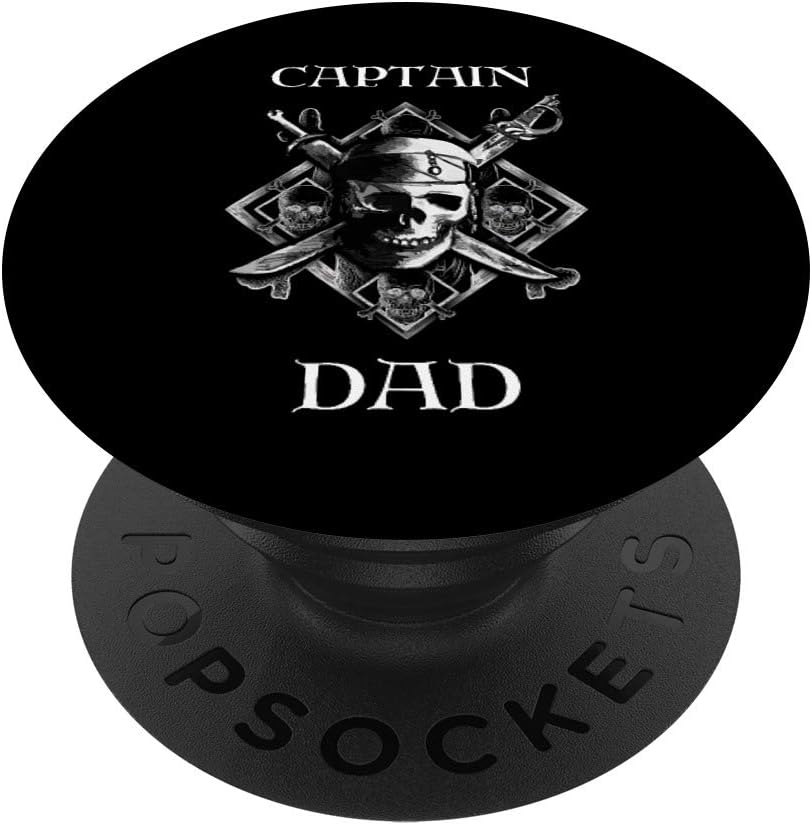 Amazon.com: Captain Dad Pirate Grip Funny Father's Day Sailor Gift ...