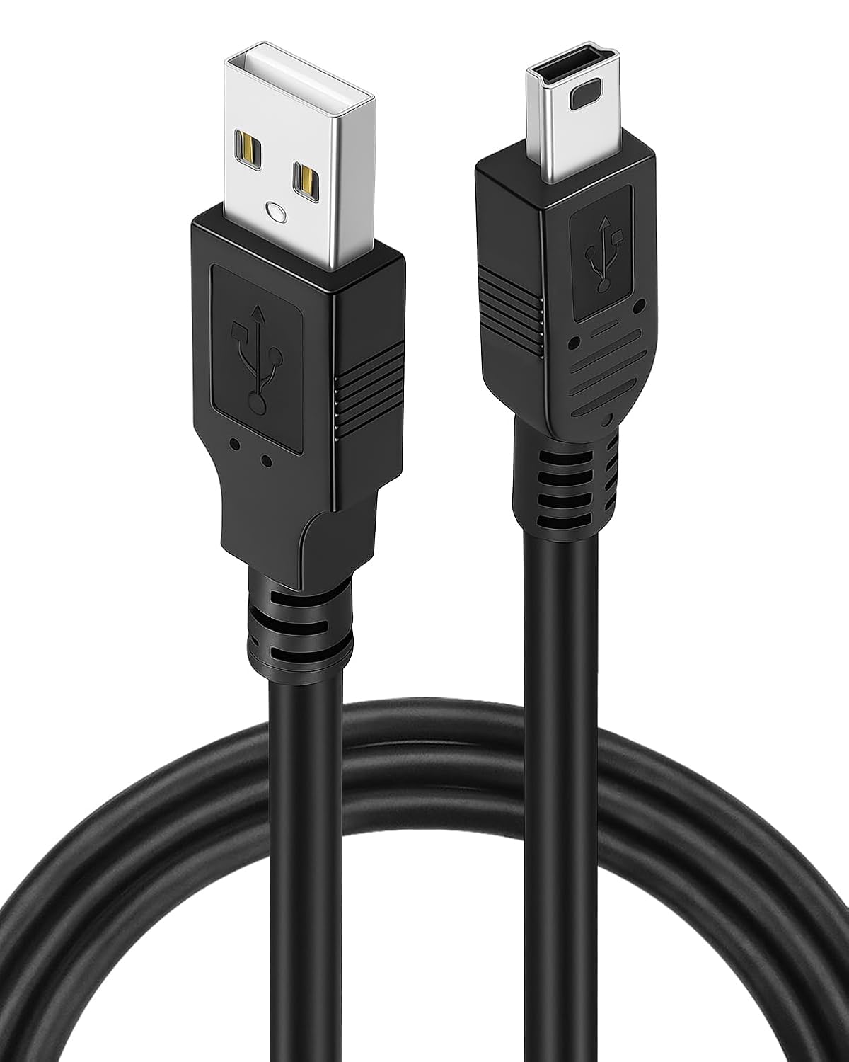 Lueden 2m Mini USB Cable Type A Male to Mini Male Data Transfer Cable ...