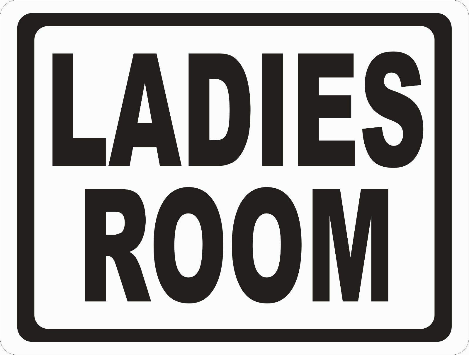 Ladies Room Logo Women Restroom Signs — Ladies Room Sign | BSign
