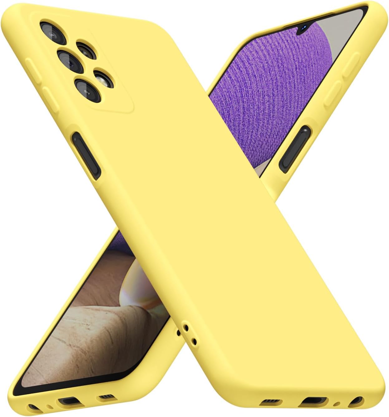 Amazon.com: LoeoeL for Samsung Galaxy A32 5G Phone Case Silicone ...