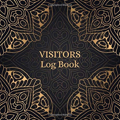 Visitors Log Book: Visitors Record Book for Signing In and Out ...