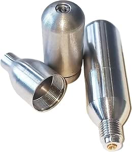 Amazon.com: LZYXFP Refillable Capsule 8G Gas Cylinder Stainless Steel ...