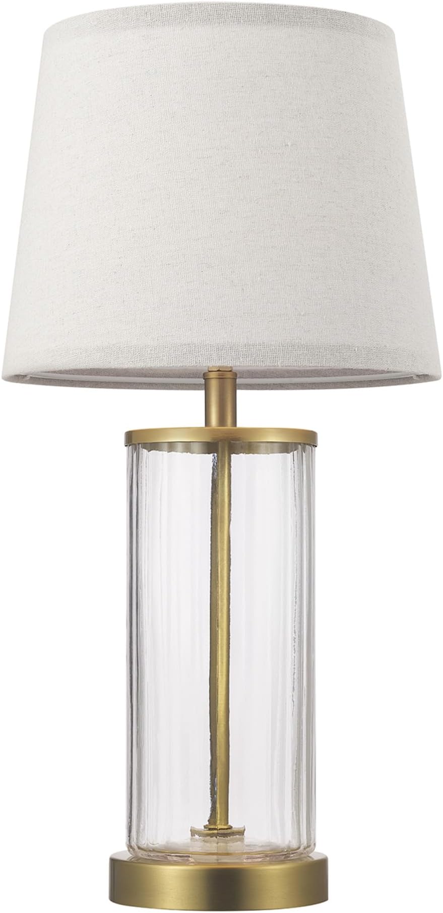 Amazon.com: Creative Co-Op Glass Fillable Table Lamp with Shade : Tools ...